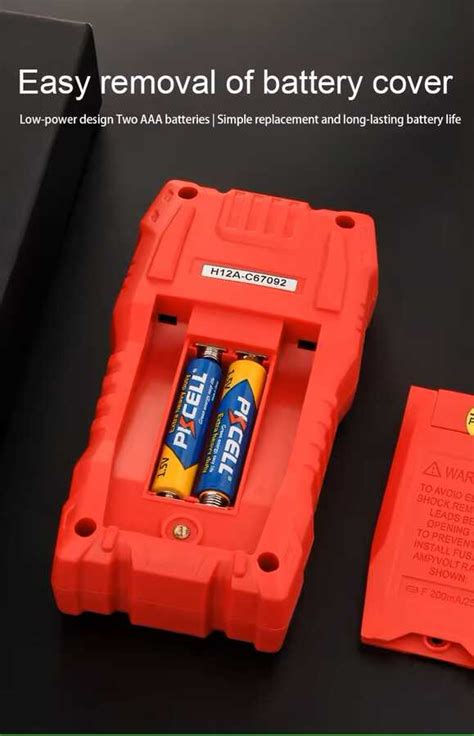 Mayilon HT L Dijital Profesyonel Multimetre Ekran Aydınlatmalı Auto Range V A AC DC