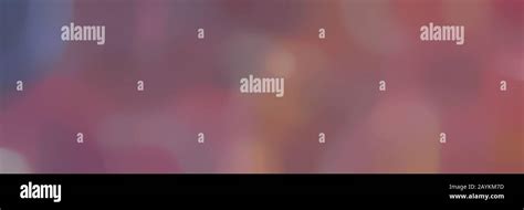 Blurred Bokeh Horizontal Header Background Texture With Pastel Brown