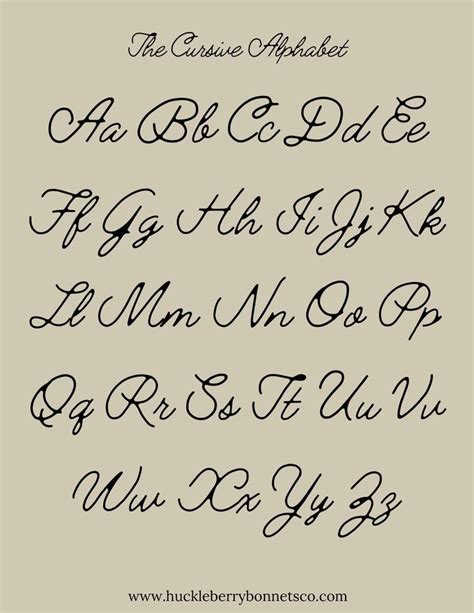 Cursive Letter A Tattoo Cursive Alphabet Cute Fonts Alphabet