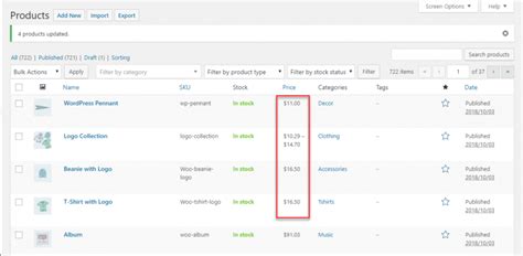 How To Use WooCommerce Bulk Edit To Update Products Prices LearnWoo
