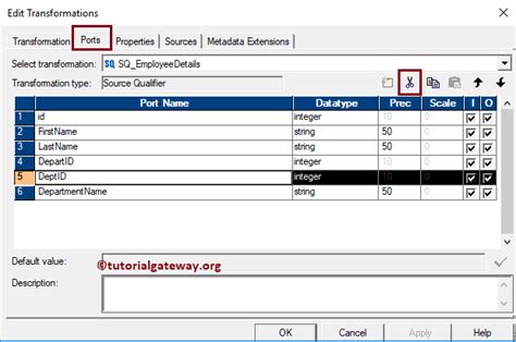 Source Qualifier Transformation In Informatica