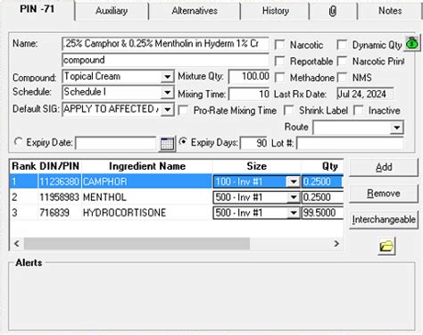 Creating A Basic Mixture