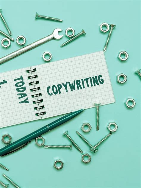 Inspiration Showing Sign Copywriting Business Idea Writing The Text Of Advertisements Or