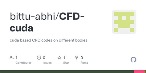 github bittu abhi cfd cuda cuda based cfd codes on different bodies