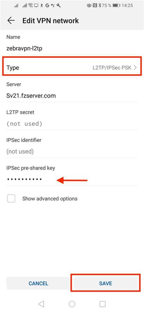 How To Set Up A L TP IPsec PSK On Android
