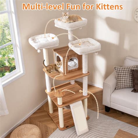 Songmics Replacement Parts Online Cat Tree Towermulti Level Cat Tower