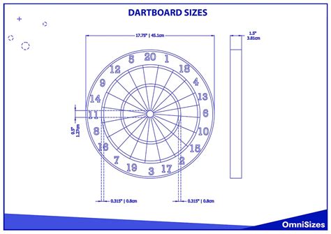 Dart Board Diameter In Cm At Justin Finn Blog