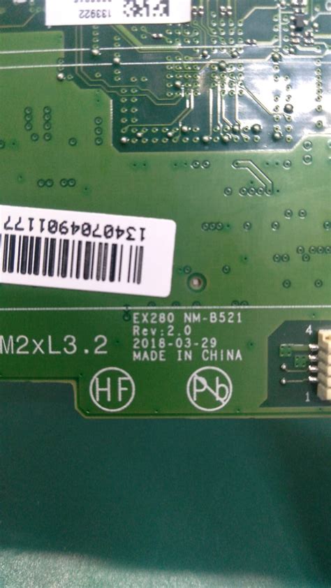 Lenovo X280 Type 20kf 20ke Laptop Thinkpad Bios Ex280 Nm B521 Rev 2 0 Pkbiosfix