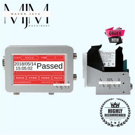 Promo Mesin Coding Cetak Kadaluarsa Inkjet Printer Meenjet Mx 1 Diskon