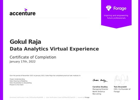 accenture data analysis virtual internship certificate