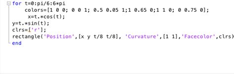 Solved I Am Supposed To Write A Code In Matlab That Draws An