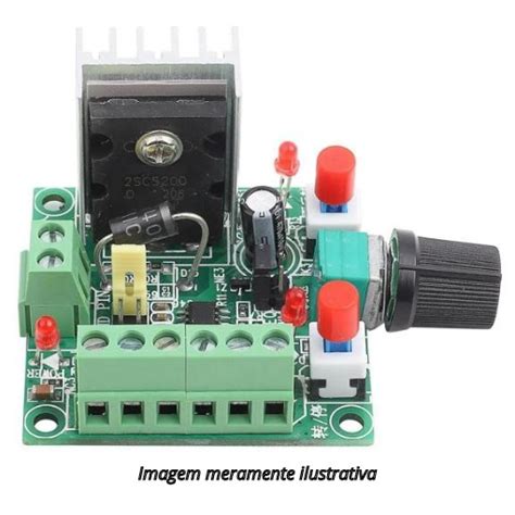 Controlador De Motor De Passo Gerador De Sinal De Pulso Pwm SmartProjects Brasil Componentes