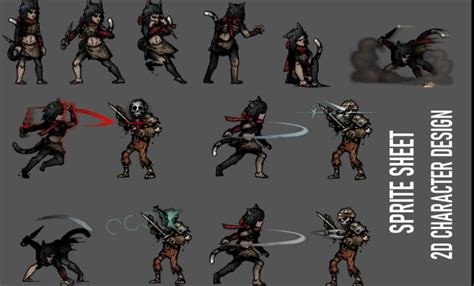 Draw D Character For Sprite Sheet Game Asset For Pixel Art Animation Sprite By Hazorlekan Fiverr
