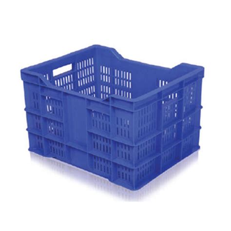 Blue 390 X 310 X 270mm Fruits And Vegetables Crates At Best Price In Chennai Rc Ventures