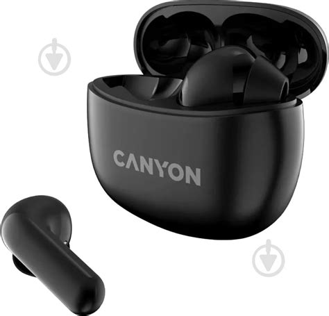 ᐉ Навушники Canyon TWS-5 Bluetooth black (CNS-TWS5B) • Краща ціна в ...