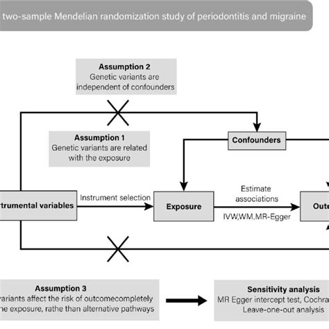 Schematic Of Mendelian Randomization Study On The Association Of