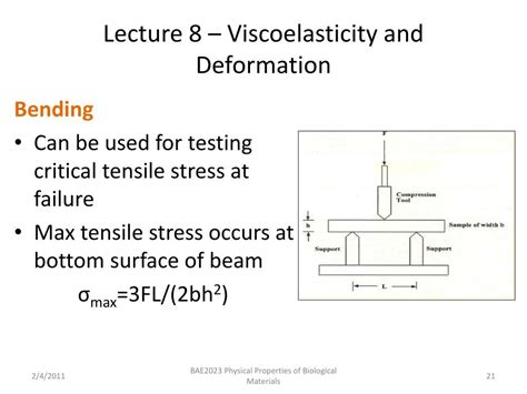 Ppt Lecture 8 Viscoelasticity And Deformation Powerpoint Presentation Id3094824