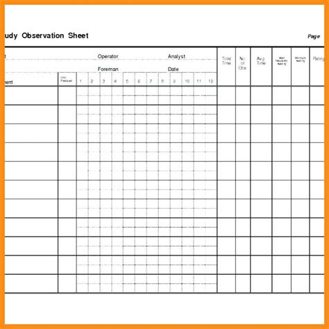 Time And Motion Spreadsheet Google Spreadshee Time And Motion Study Spreadsheet Time And Motion