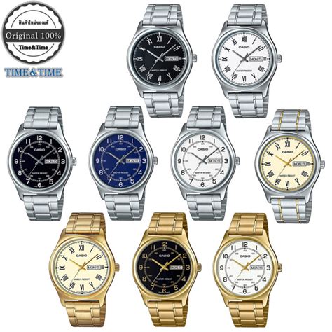Timeandtime Casio Standard นาฬิกาข้อมือผู้ชาย รุ่น Mtp V006d Mtp V006d 1budf Mtp V006d 7budf