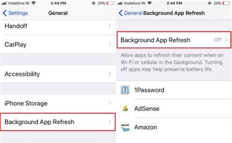 IOS How To Manage Background App Refresh On IPhone And IPad