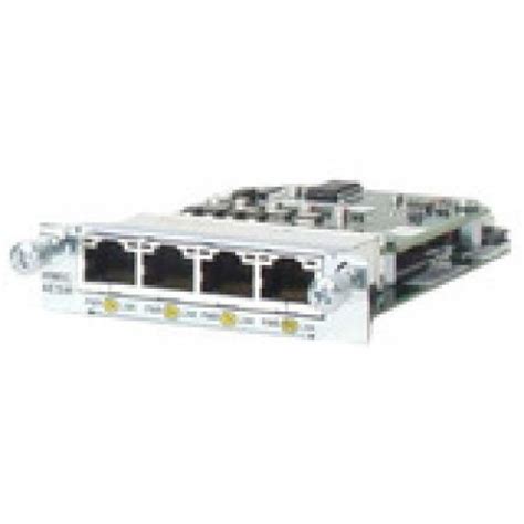 Hwic 4esw Cisco 4 Port 10 100 Ethernet Switch Hwic 4 X 10 100base Tx