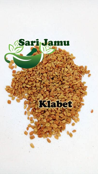 Jamu Herbal Tradisional Biji Klabet Super 500 Gr Untuk Melancarkan Asi Lazada Indonesia