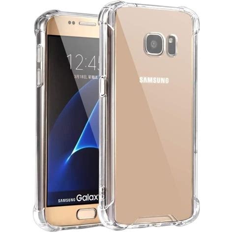 Coque Phonillico Samsung Galaxy S Antichoc Silicone Souple Transparent Cdiscount