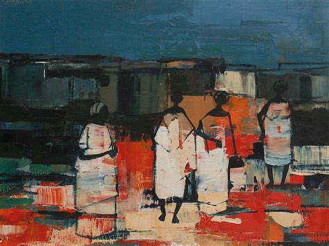 Bonhams Johannes Wilhelmus Jan Dingemans South African 1921 2001 African Ladies