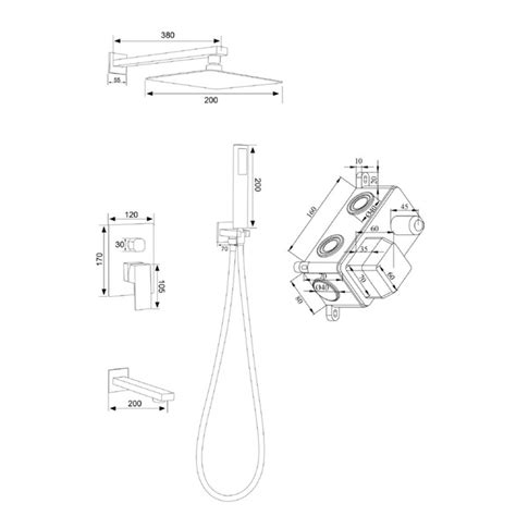 Buy The Shower System Rms Sus129 2s Built In Tropical Shower