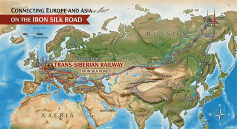 Jalur Kereta Trans Siberia Menghubungkan Kembali Eropa Dan Asia Di