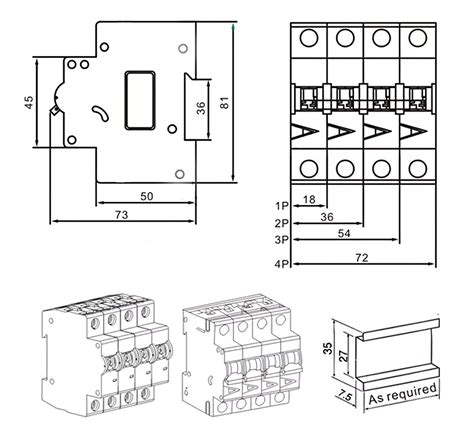 63a 2p 2pole Mcb Miniature Circuit Breaker For Solar Pv Power System Buy Solar System Non