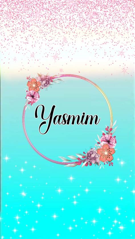 Wallpaper Com O Nome Yasmin Tela Com Nome Yasmin Papel De Parede Com