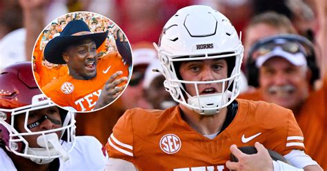 Arch Manning Reacts To Upset Of Oklahoma Gives Tre Wisner Game Ball