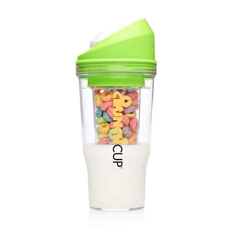Crunchcup Xl Portable Plastic Cereal Cups For Breakfast