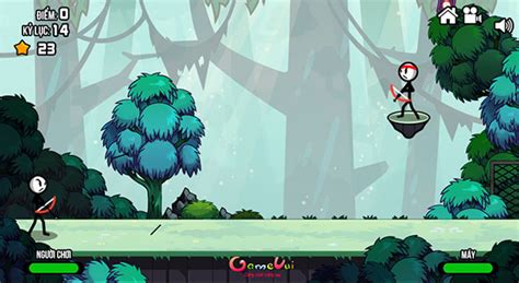 Game Cung Thủ Người Que 3 Stickman Archer 3 Game Vui