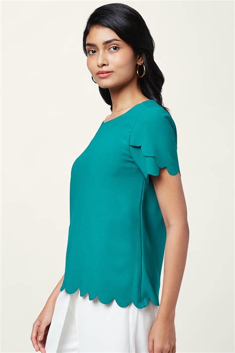 Teal Solid Top Selling Fast At