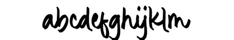 Rolling Bakery Font Handwritten Casual What Font Is