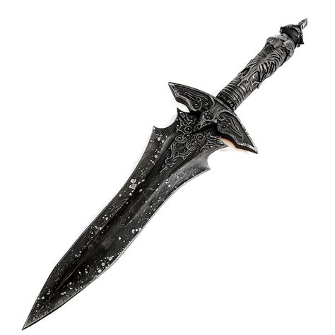 Premium Photo Cursed Dagger Of The Assassin Made From Black Steel And