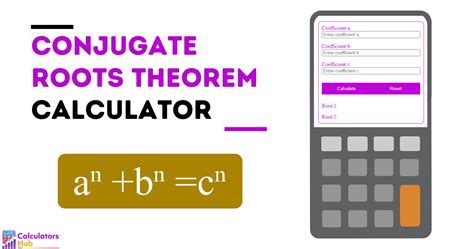 Conjugate Roots Theorem Calculator Online