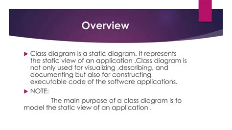 Class Diagram Pptx Programming Languages Computing