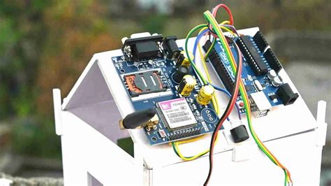 Automatic Call And Sms When House In Fire Gsm Based Arduino Project