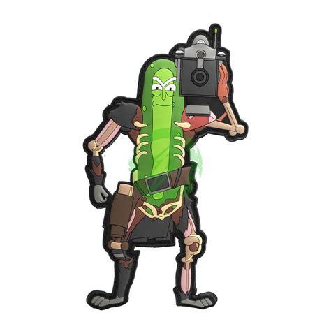 Tactical Outfitters Pickle Rick V3 3d Pvc Patch