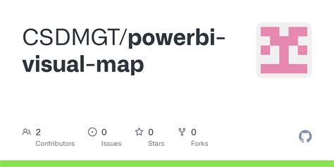 GitHub CSDMGT Powerbi Visual Map