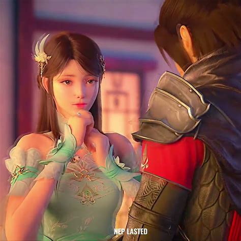Battle Through The Heavens Xiao Yan And Xuner Kiss Scene Donghua