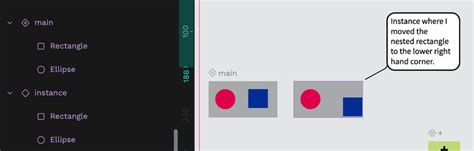 Moving Nested Elements In A Component Instance Ask The Community