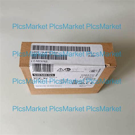 1pcs New Siemens 6es7134 6ff00 0aa1 Analog Input Module Fast Ship Ebay
