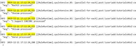 Parallel For Each In Mule 4 Tutorials A To Z