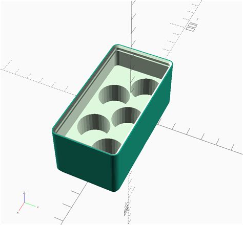 Gridfinity Cup With Customizable Hole Grid By Kc2zgu Download Free