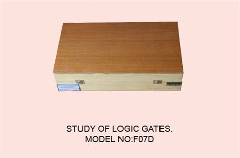 Study Of Logic Gates Not And Or Nand Nor Ex Or Model Name Number F07D Packaging Type