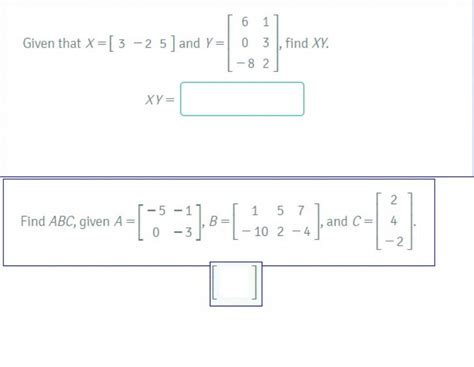 Multiplying Non Square Matrices Worksheet Live Worksheets